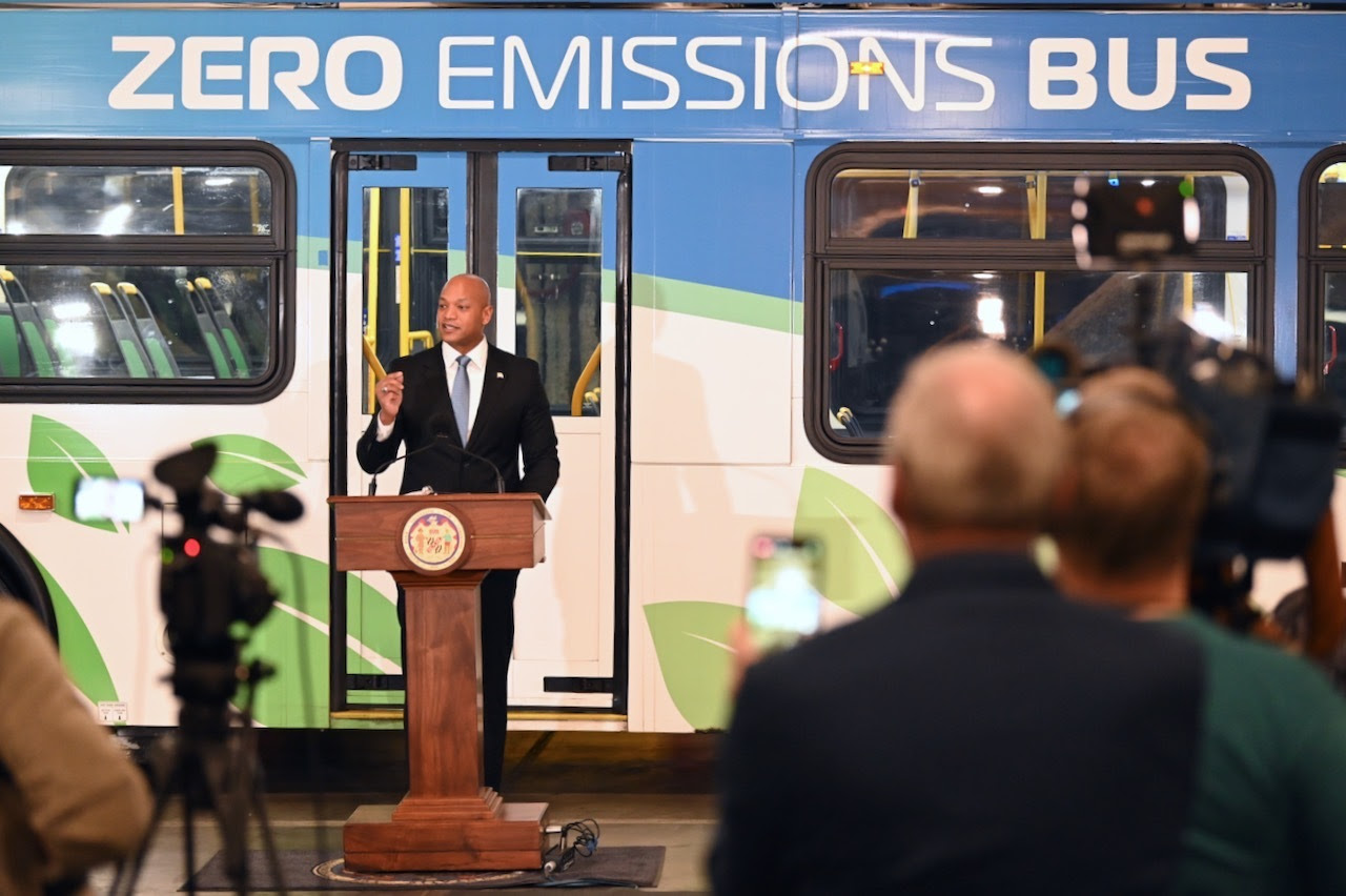 Governor Moore Delivers Remarks at the Launch of Maryland Transit Administration’s Zero-Emission ...